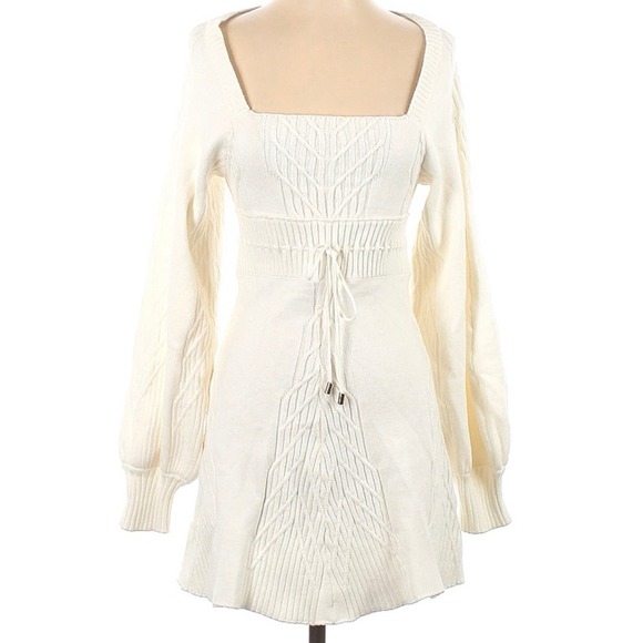 Free People | Dresses | Free People Small Emmaline Mini Dress White ...